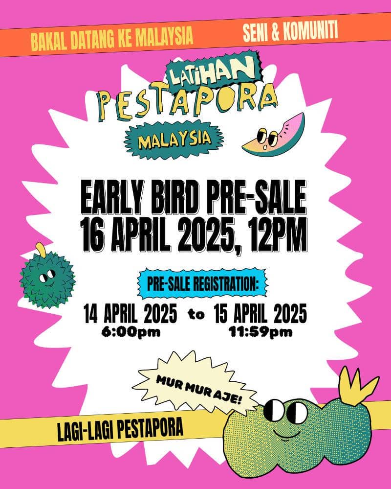 Latihan Pestapora 2025 Hadir di Malaysia | Popmama.com